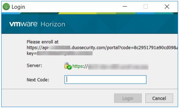 What is the user experience like when enrolling in Duo with VMWare ...