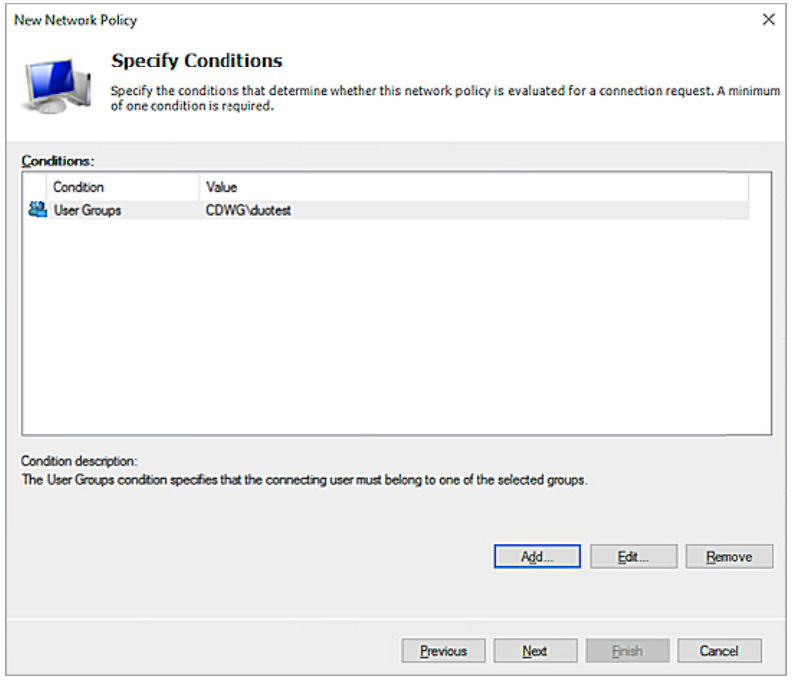 Guide to configuring the Duo Authentication Proxy as a RADIUS client in NPS