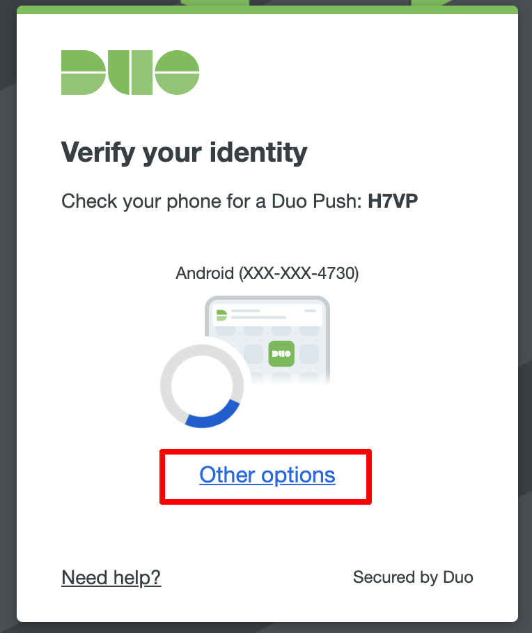 Where can I change my device's default authentication method?
