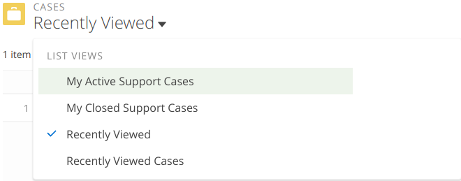 How do I view any active and closed support tickets submitted by other ...